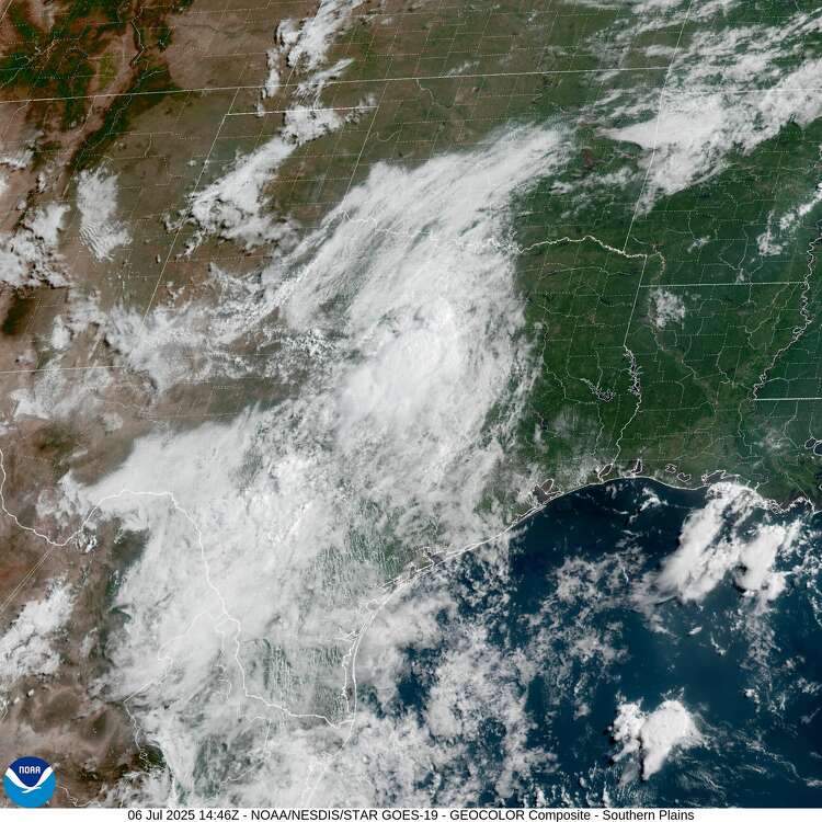 South Texas forecast: Here's where thunderstorm chances are highest today