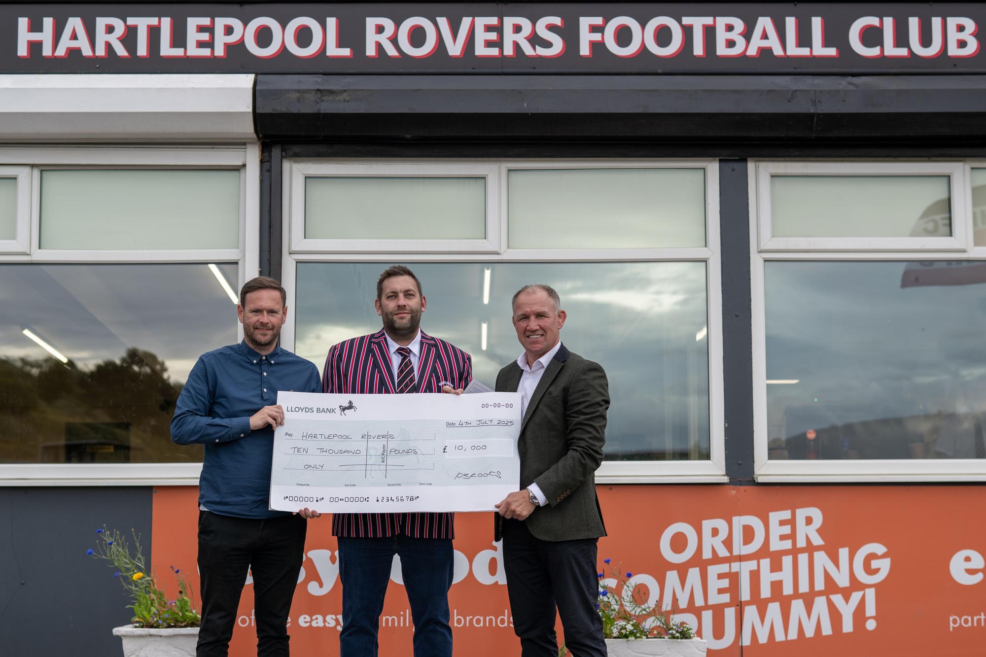 Hartlepool Rovers celebrates £10,000 funding boost from The PFC Trust ...