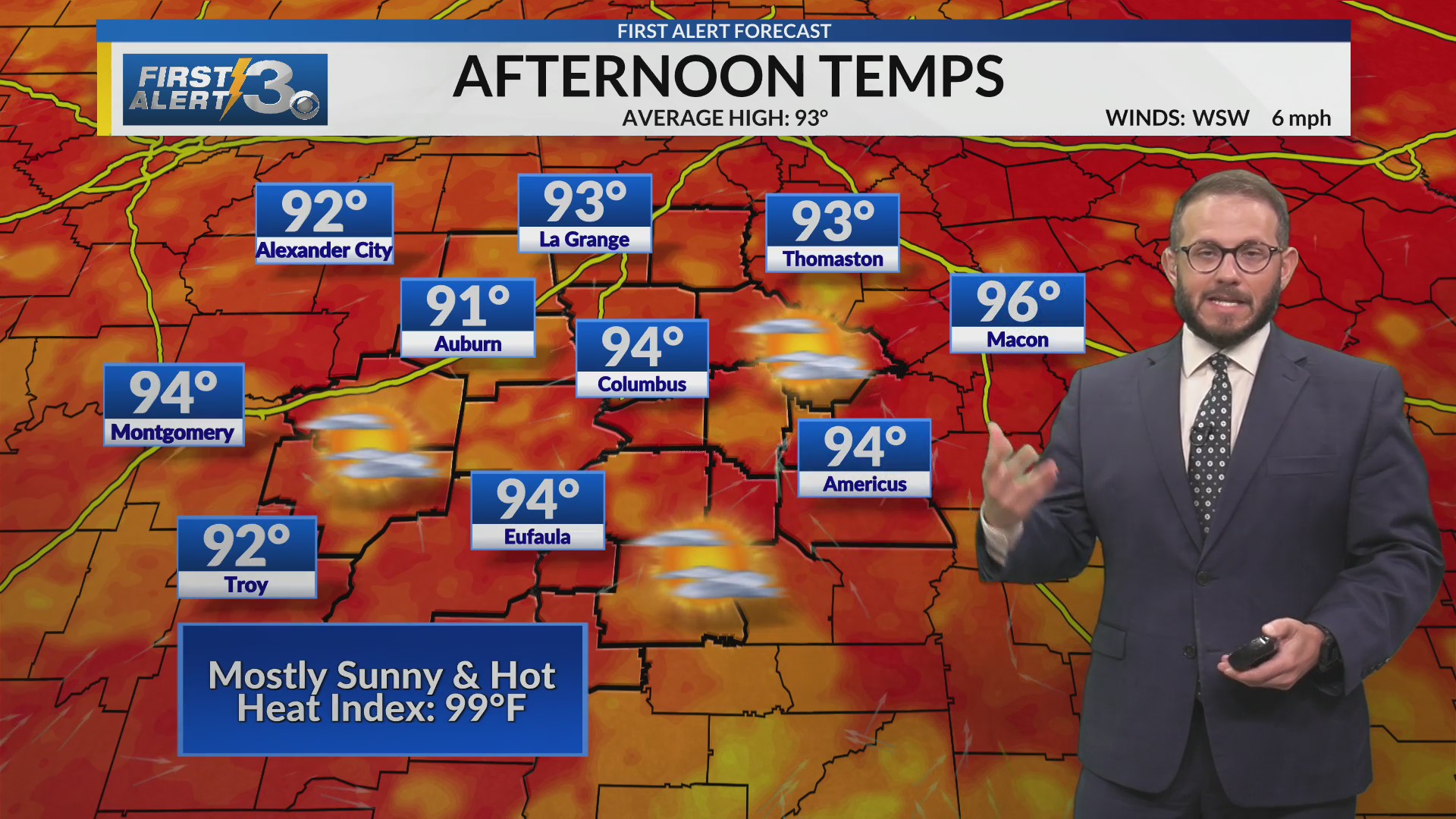 Monday Morning Weather Update
