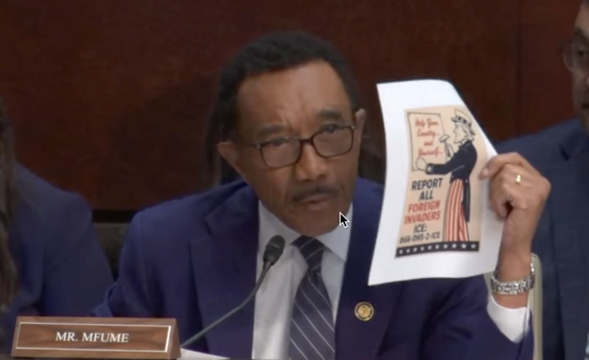 'This Could Be From The Gestapo': Rep. Kweisi Mfume Exposes Trump For ...