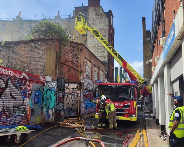 Brixton fire: London Underground station closed as blaze erupts