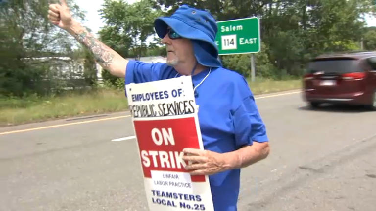 Sanitation worker strike causing garbage to pile up in Mass. communities