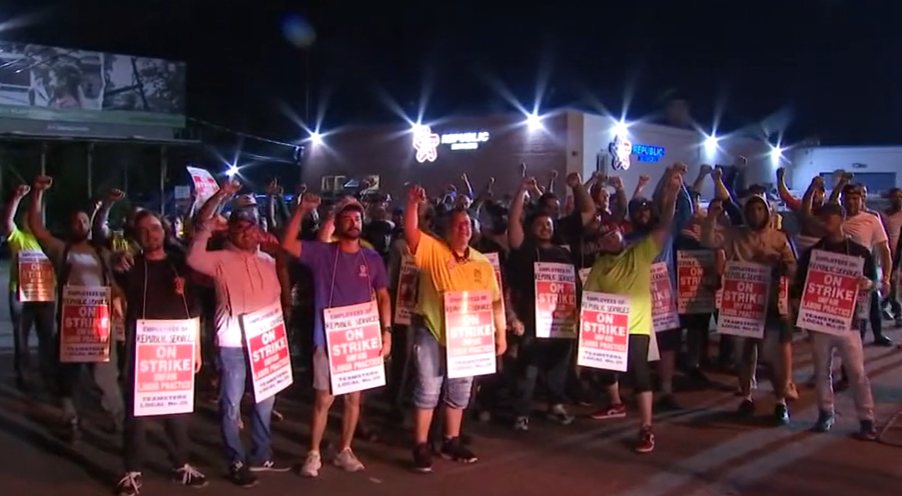 Sanitation worker strike causing garbage to pile up in Mass. communities