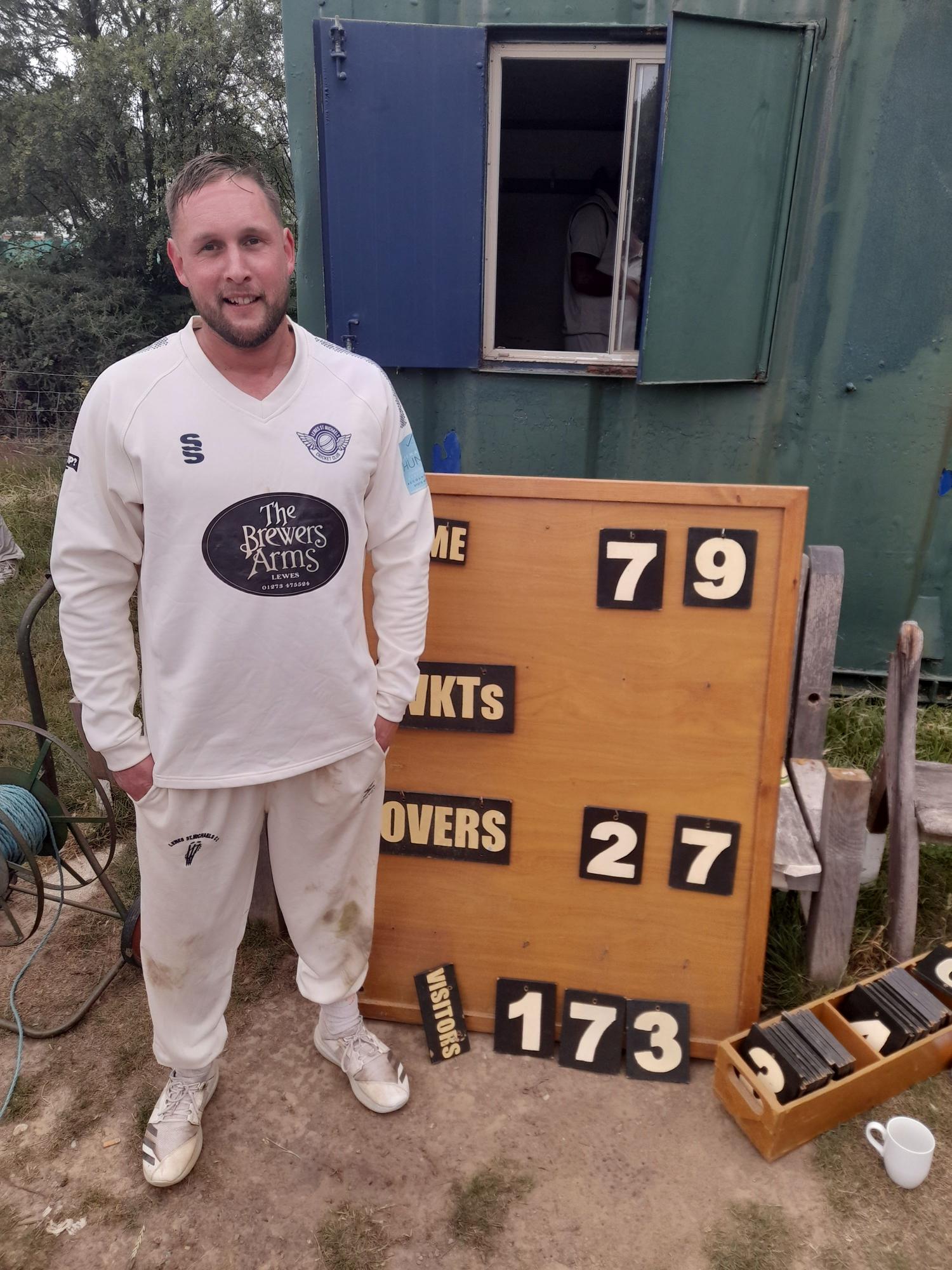 Stand-in Smith's a happy camper in Lewes Saint Michaels win