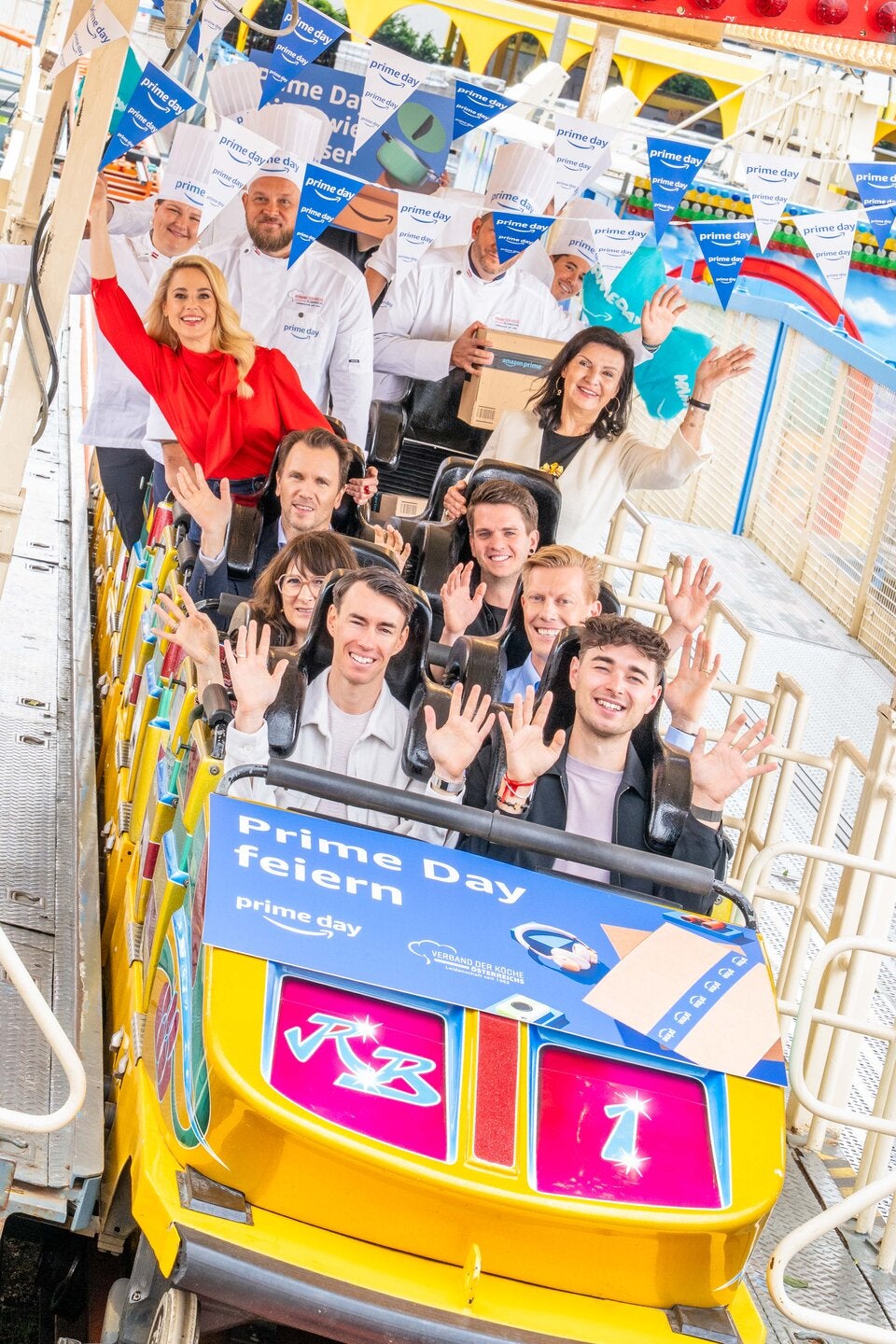 "Prime Day" - Amazon-Feier im Prater mit tollen Gratis-Attraktionen