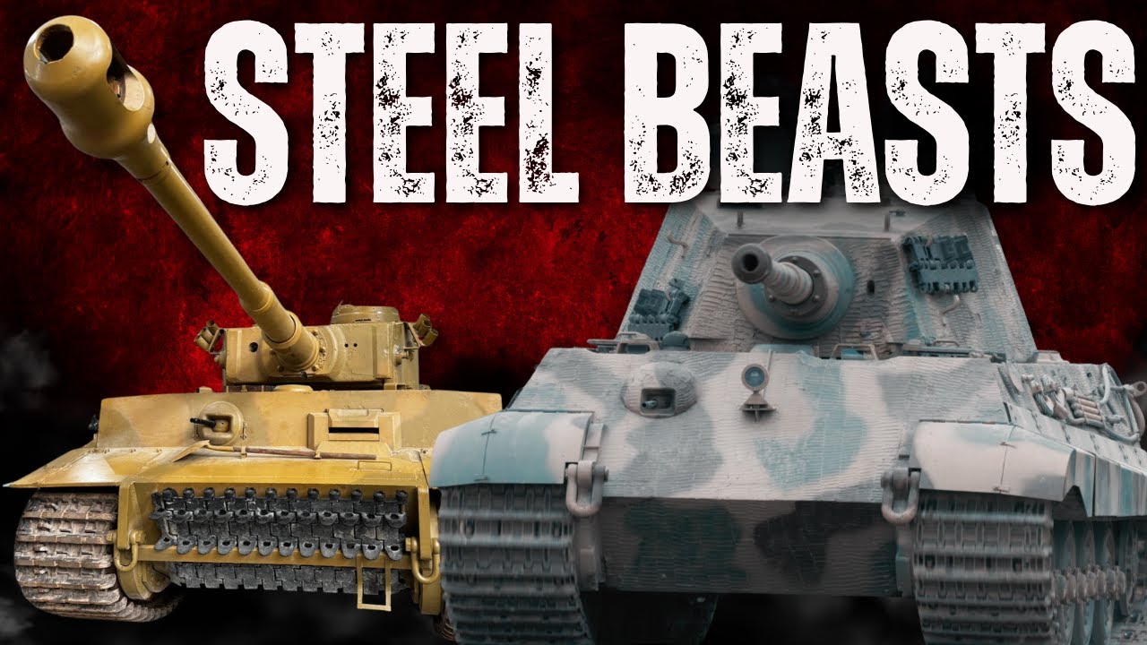 German Tanks of WW2 - Tiger 1 and King Tiger in Action