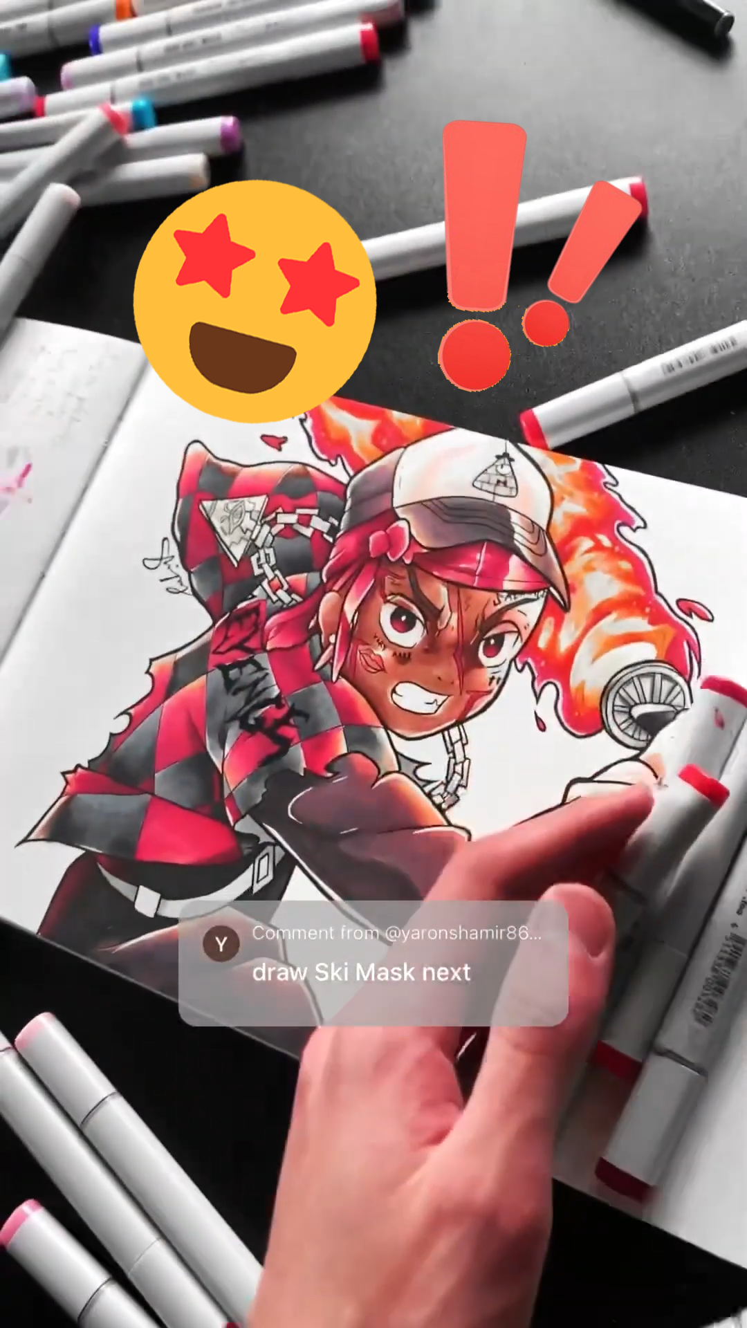 🔥 Drawing Rappers as Anime Warriors?! | INSANE Copic Art Transformation 🎨⚔️