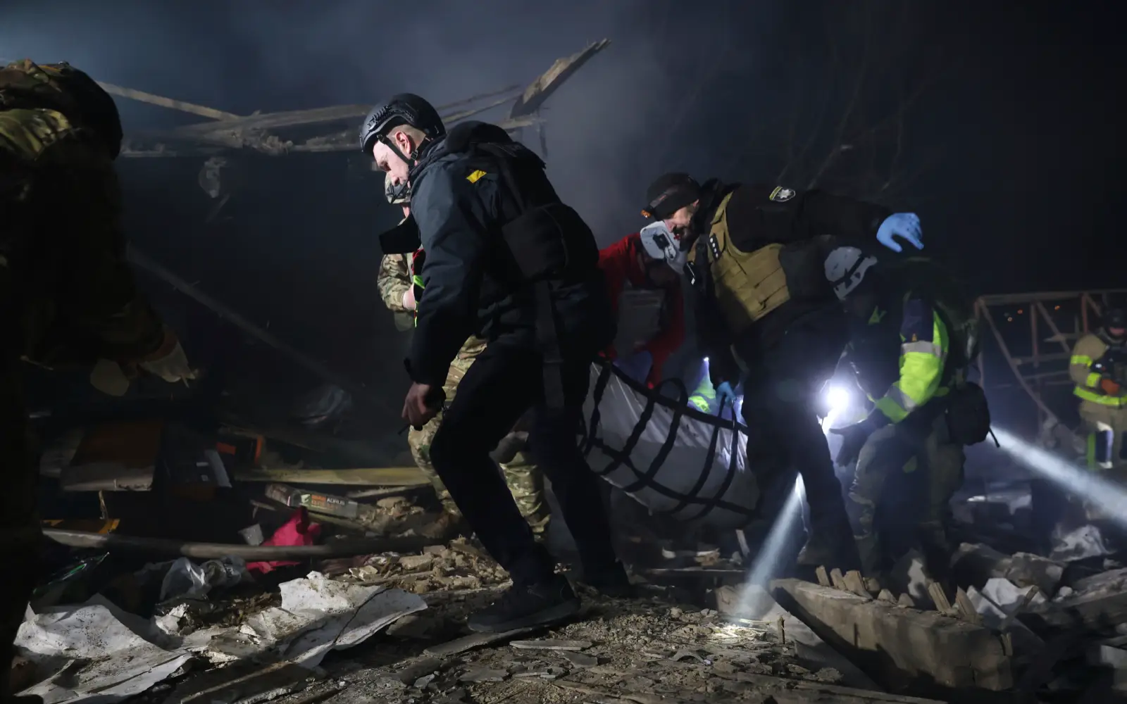 Ukraine says 4 killed, dozens wounded in Russian strikes