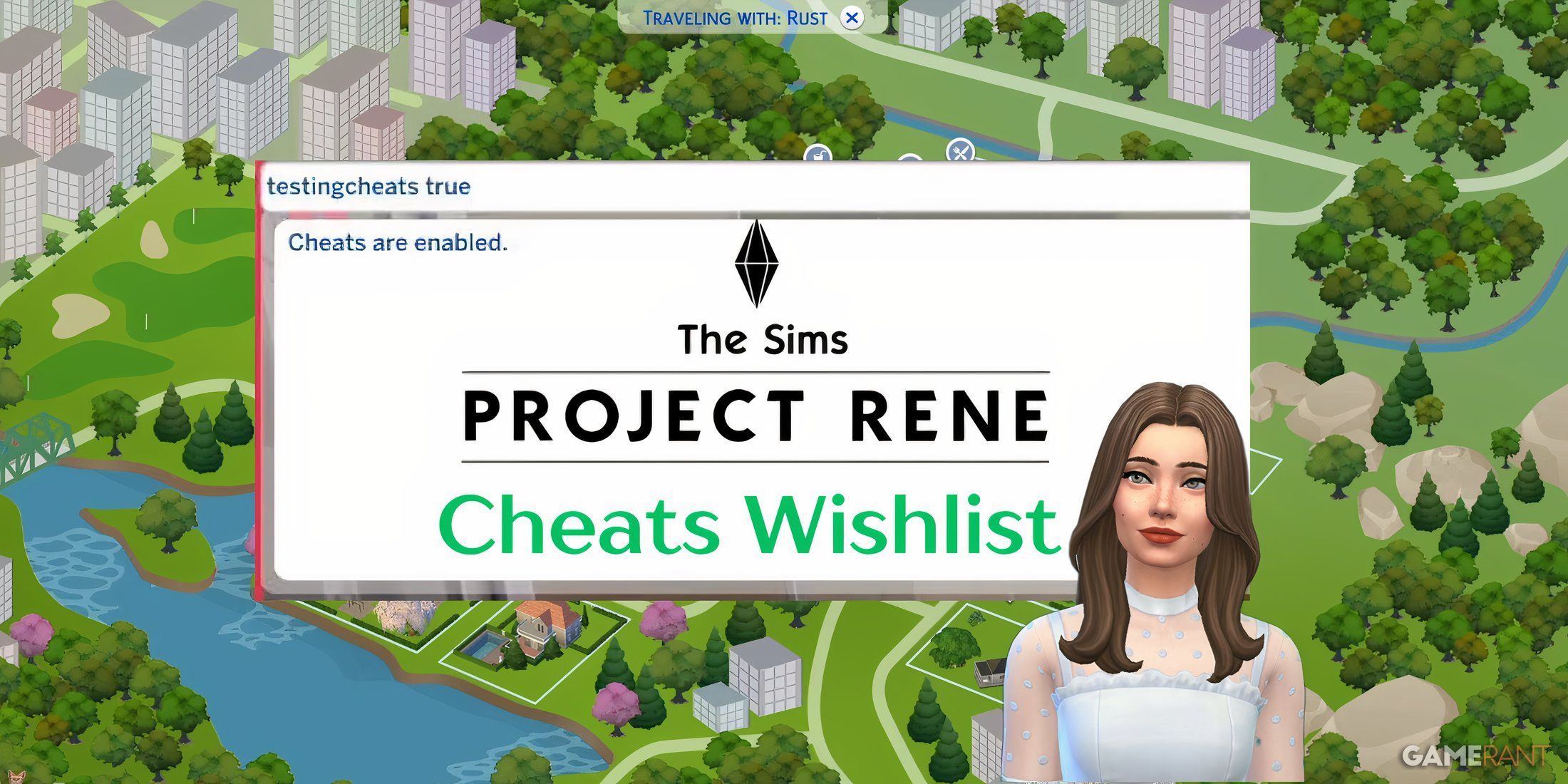 Project Rene: Sims Cheats Wish List