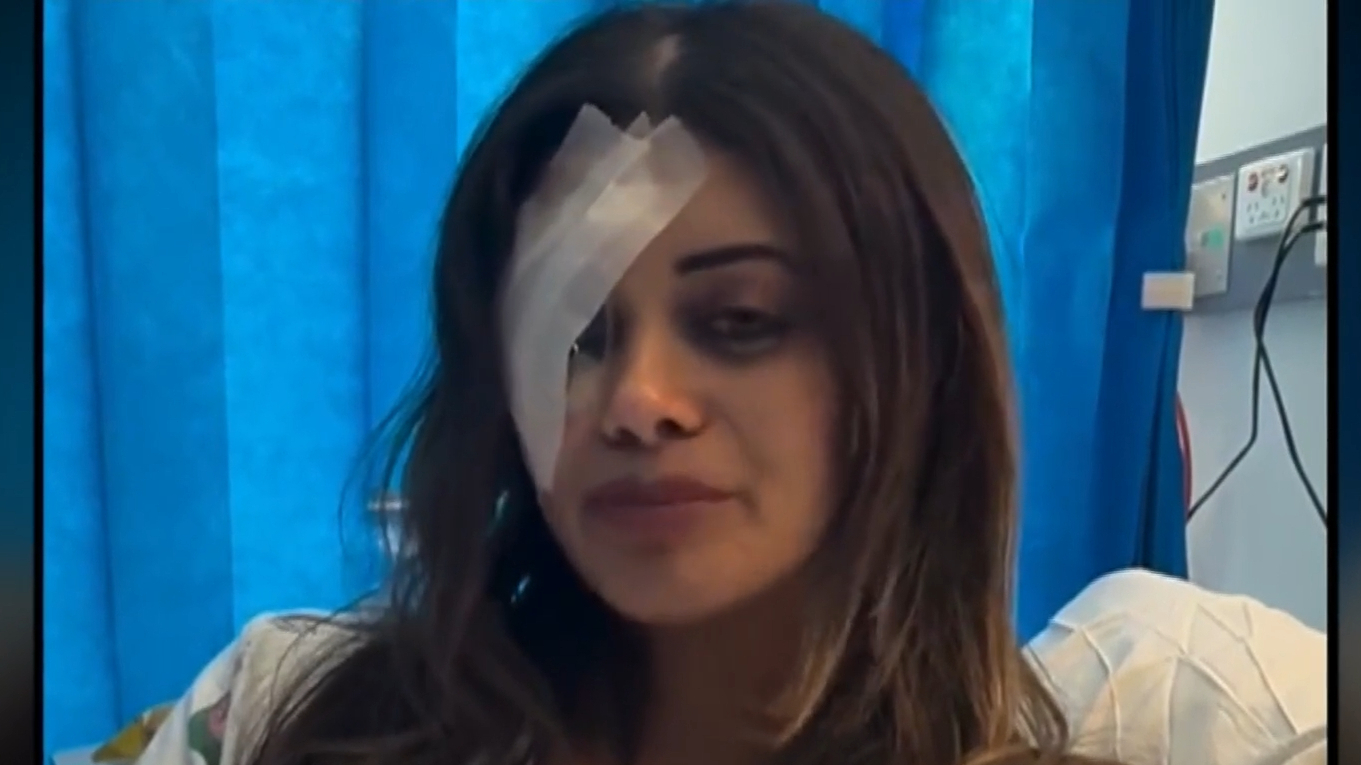 NSW Police drop anti-riot charge against injured protester Hannah Thomas