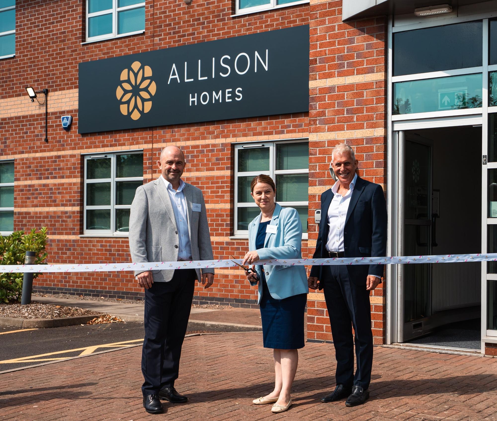Award winning home builder takes off with launch of new East Midlands HQ