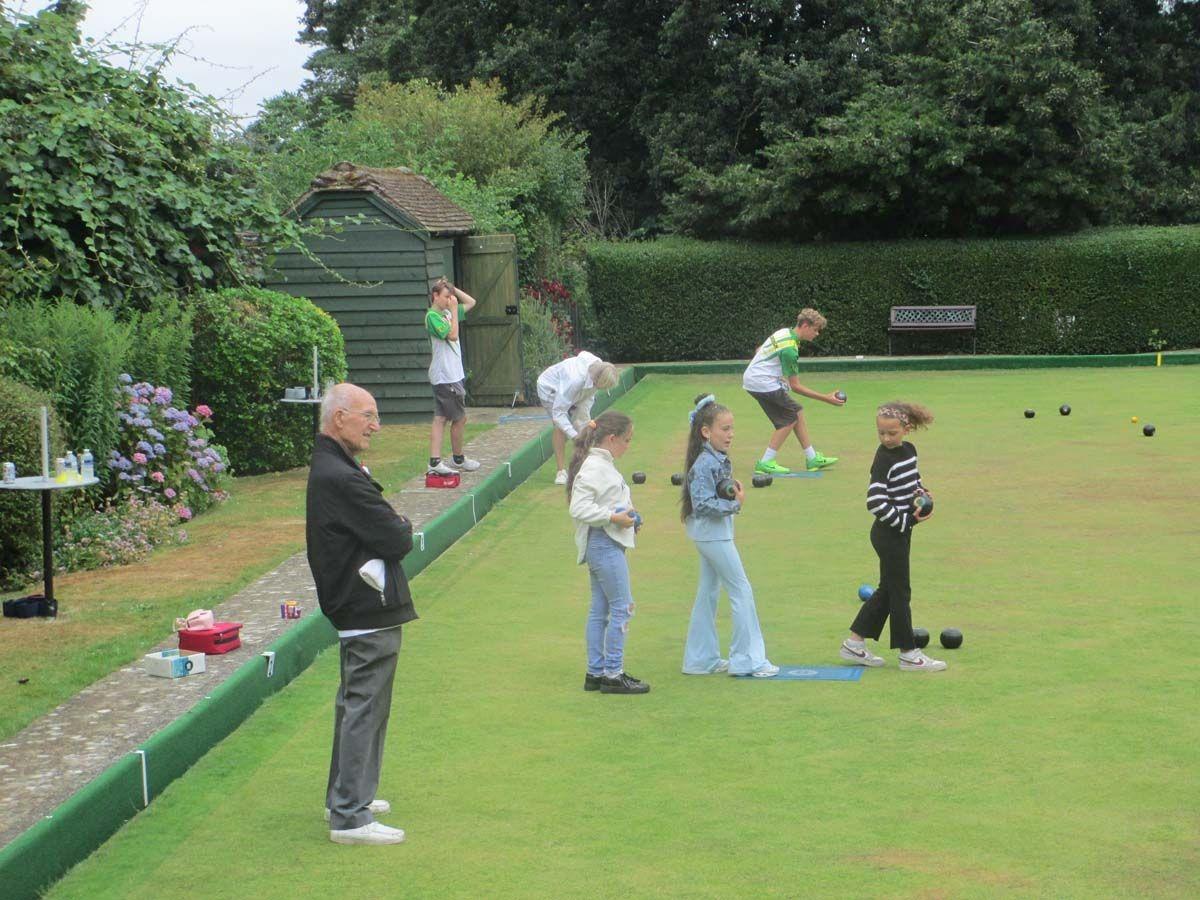 Pulborough Bowls Club's Family Fun Day raises £80 for MND charity