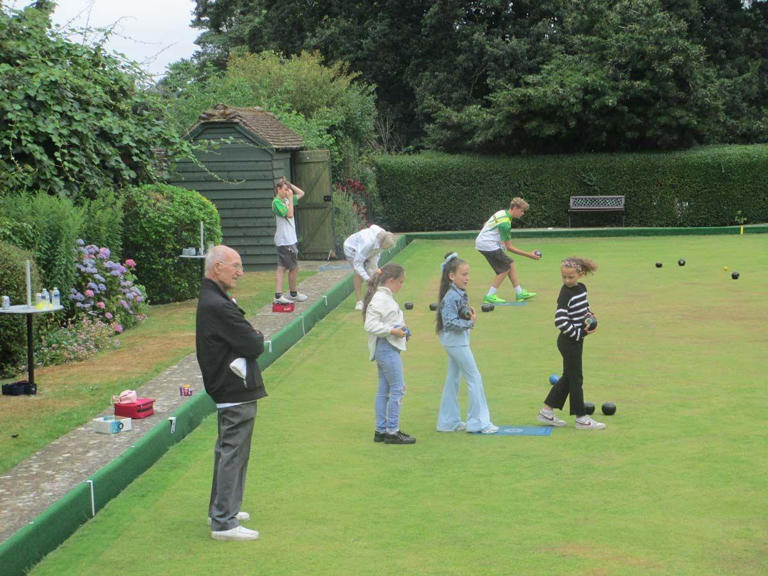 Pulborough Bowls Club's Family Fun Day raises £80 for MND charity
