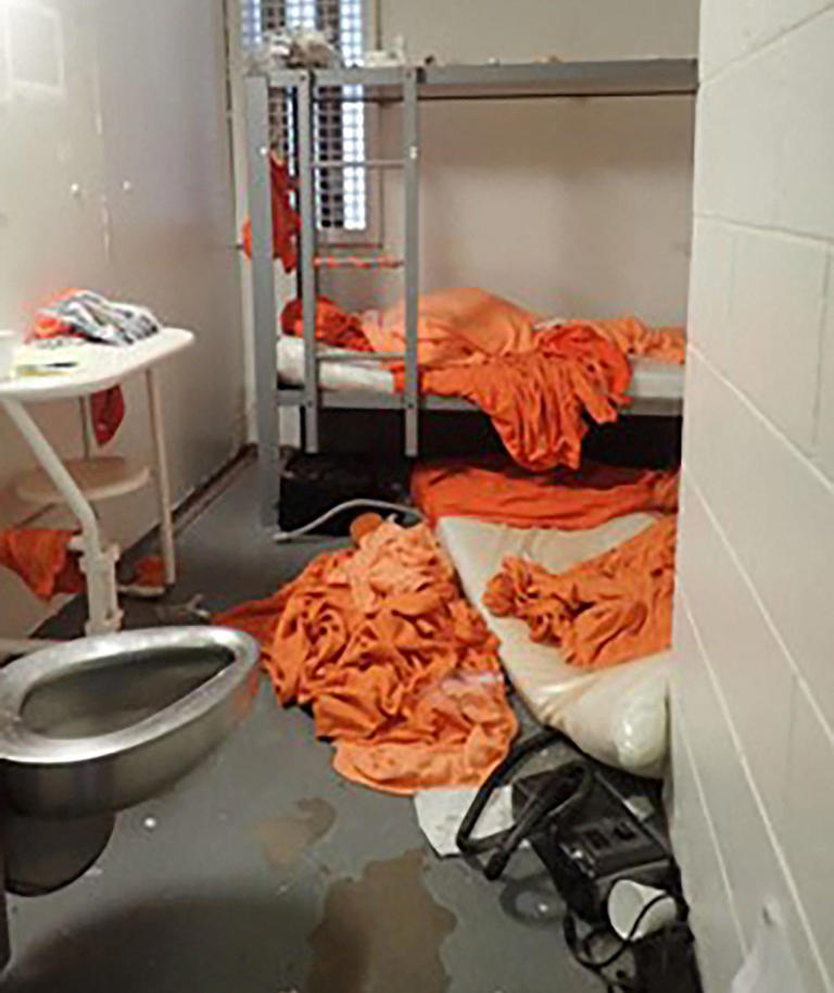 Jeffrey Epstein's final moments caught on CCTV