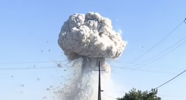 Deadly Fireworks Warehouse Explosion Triggers California Fire
