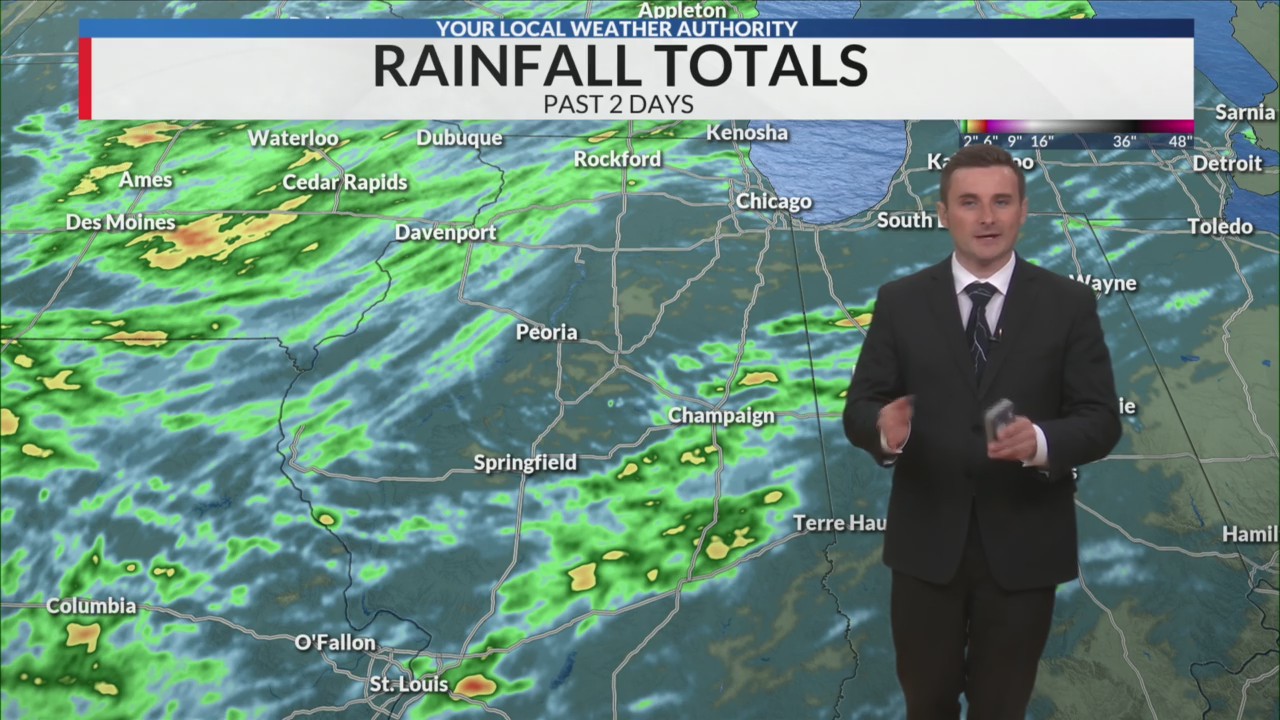 8 a.m. Monday, July 7 forecast