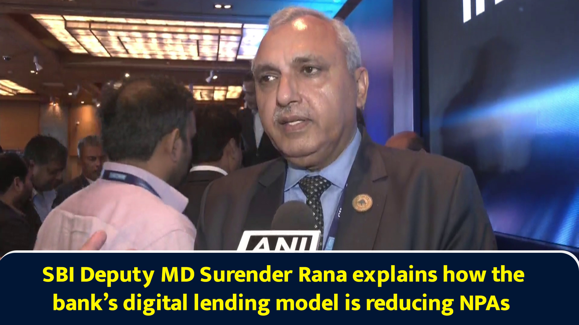 SBI Deputy MD Surender Rana explains how the bank’s digital lending ...
