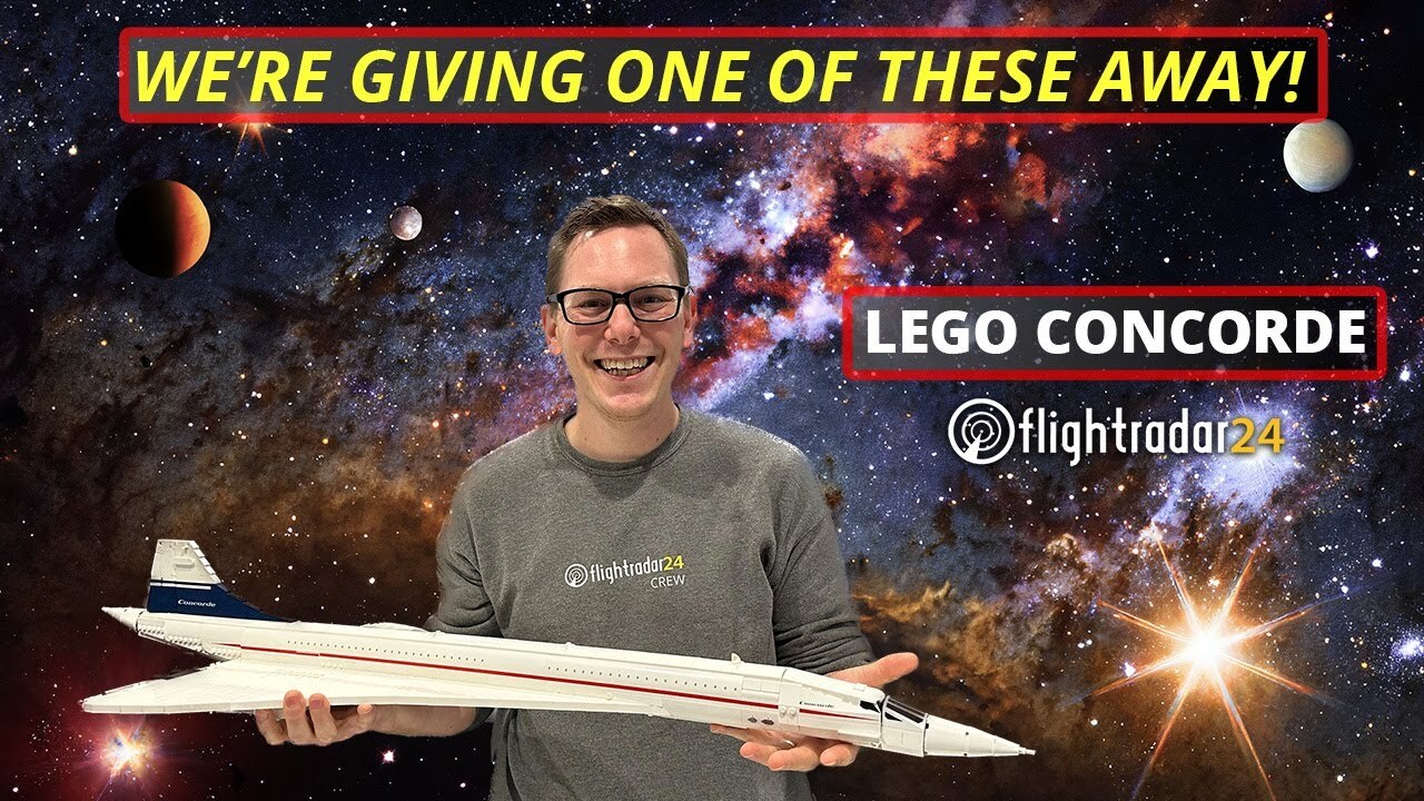 We built LEGO Concorde from start to finish (and you can win one!)