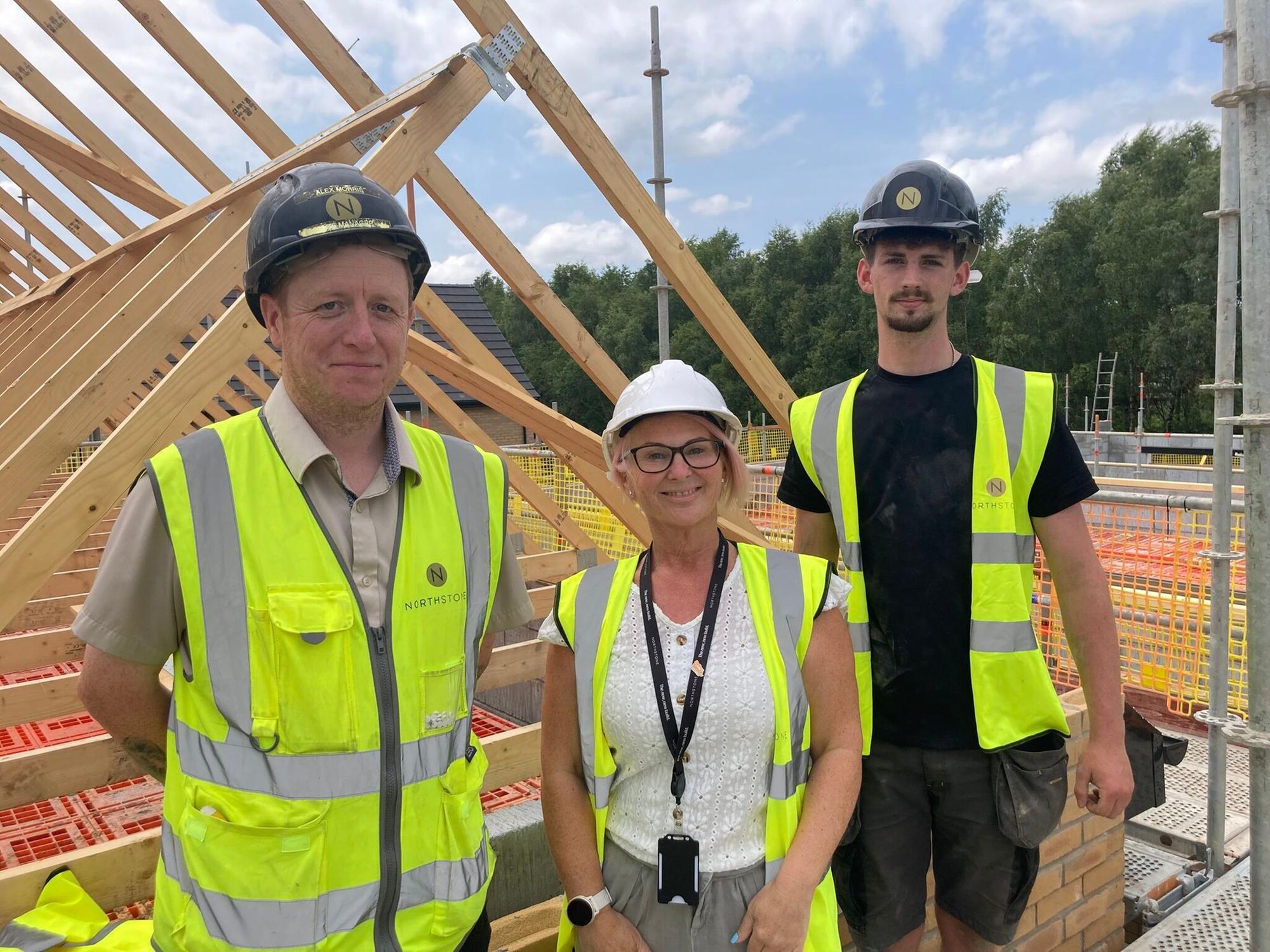 Northstone Welcomes New Apprentice Bricklayer Following Successful Work ...