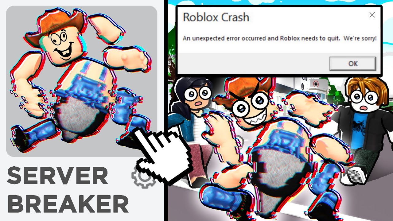 This avatar crashes every Roblox game