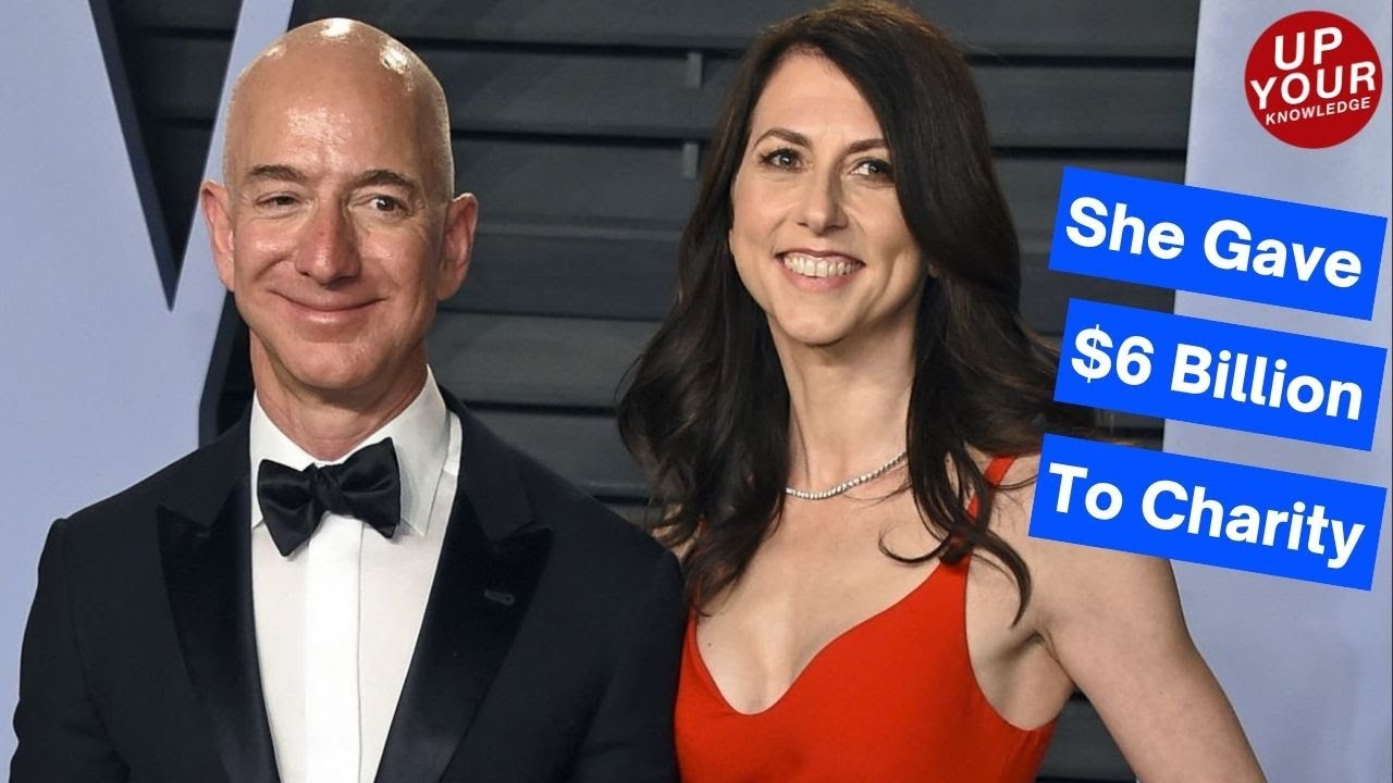 Jeff Bezos' ex-wife gave away $6 billion