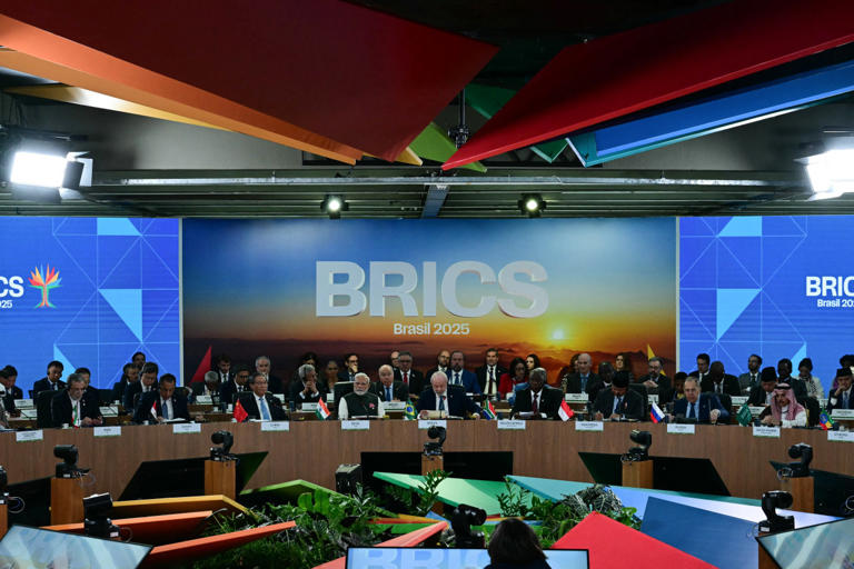 Trump Steps Up His Fight With Brics Nations