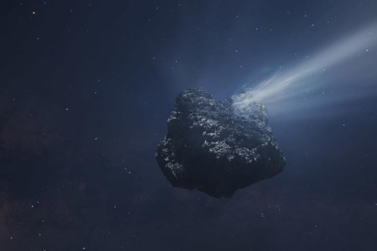 A Molecular Jet Is Detected for the First Time on a “Giant Comet”, One ...