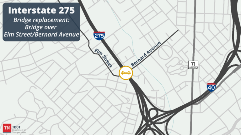 I-275 closing in Knoxville for bridge replacement: What to know