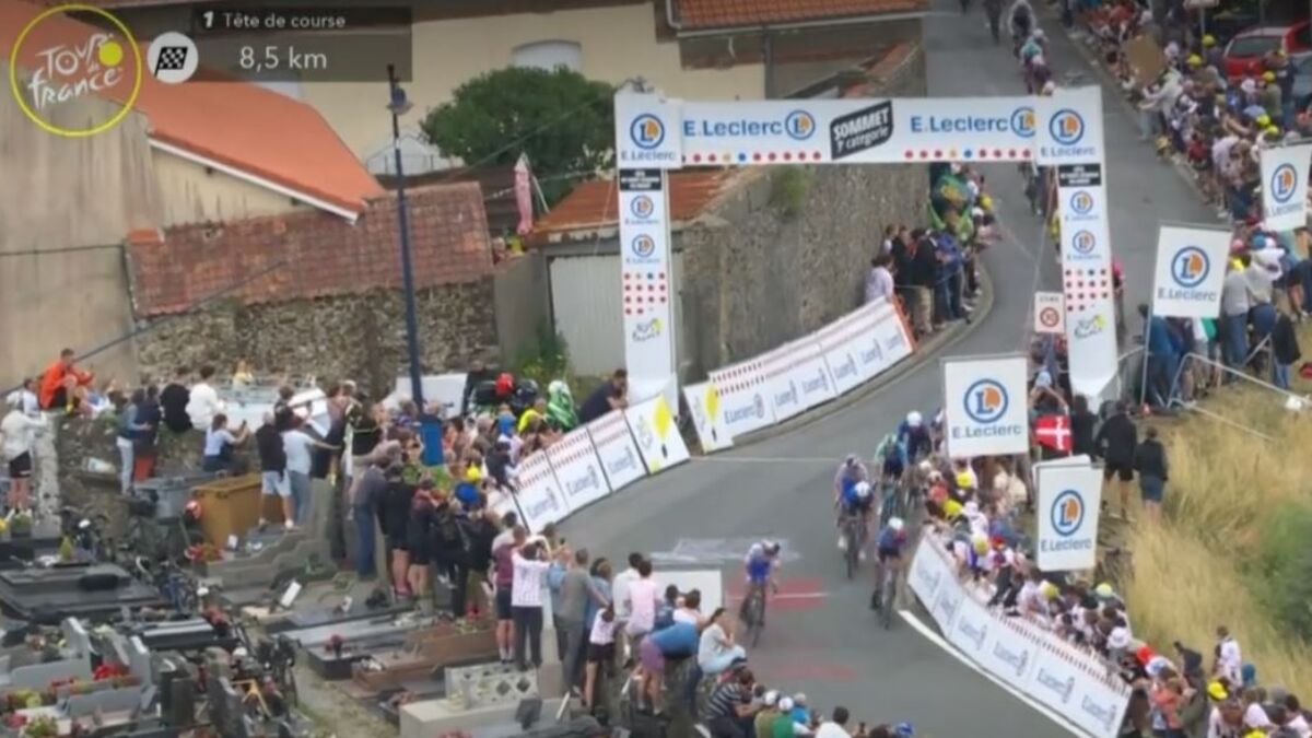 Tour de France : des spectateurs sont montés sur des tombes lors de la ...