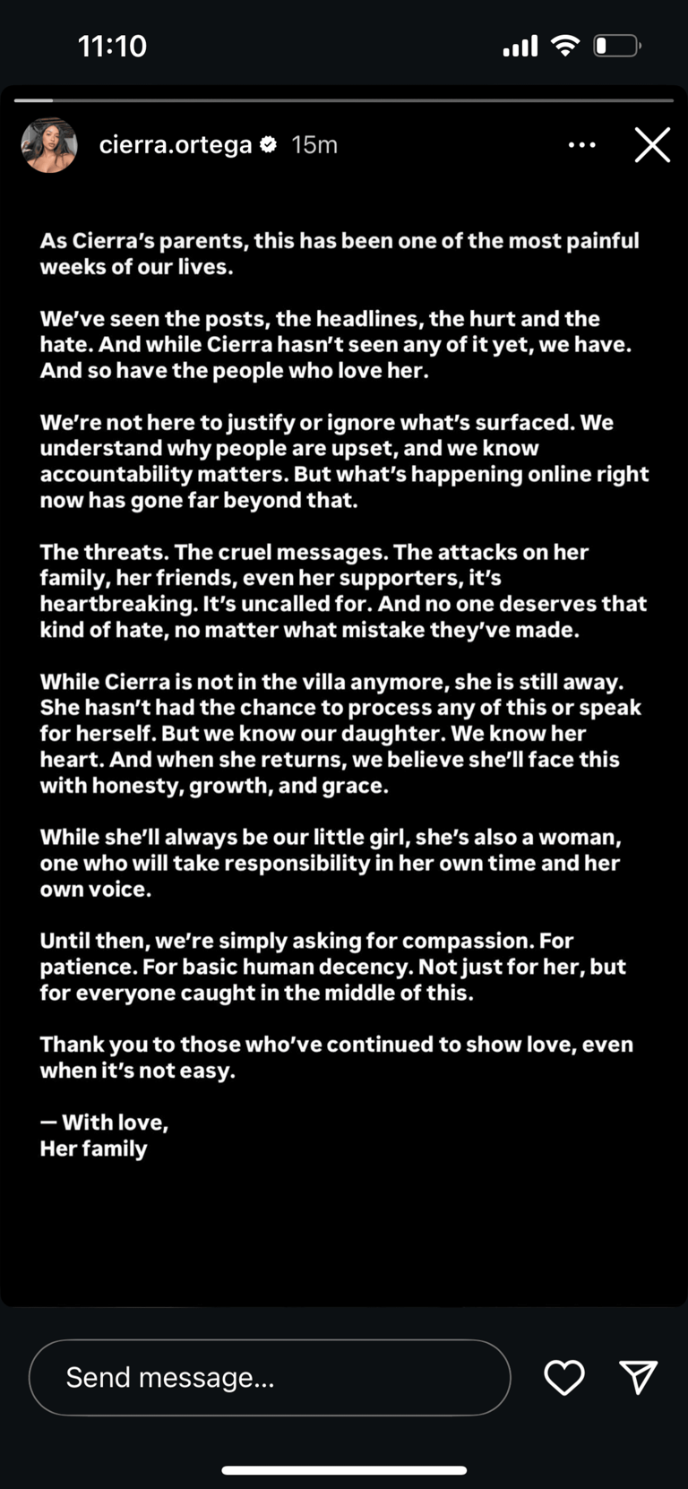 'Love Island USA' Star Yulissa Escobar Reacts to Cierra Ortega's Sudden ...