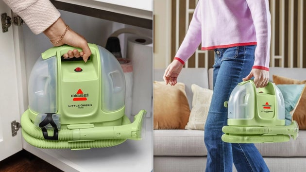 This mini carpet machine will suck away even the toughest, years-old ...