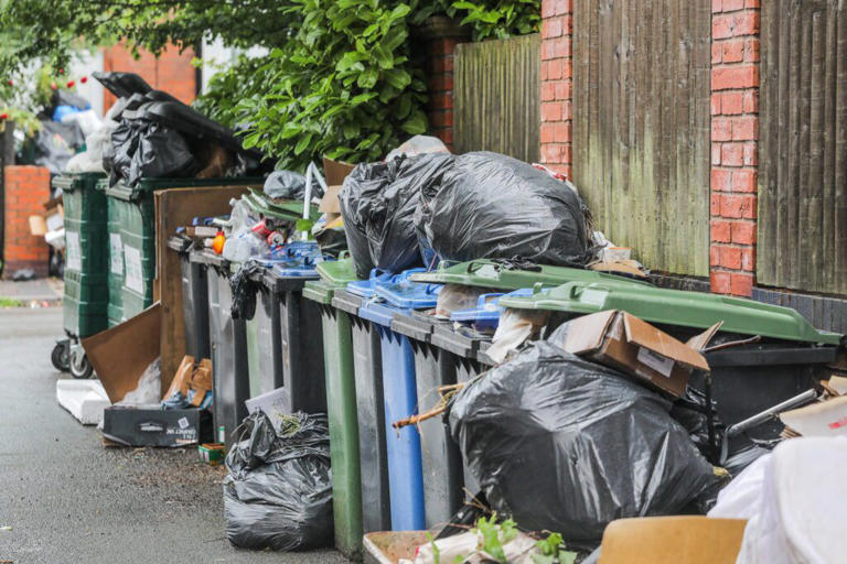 Six months on, bin strikes leave Birmingham streets buried in rubbish