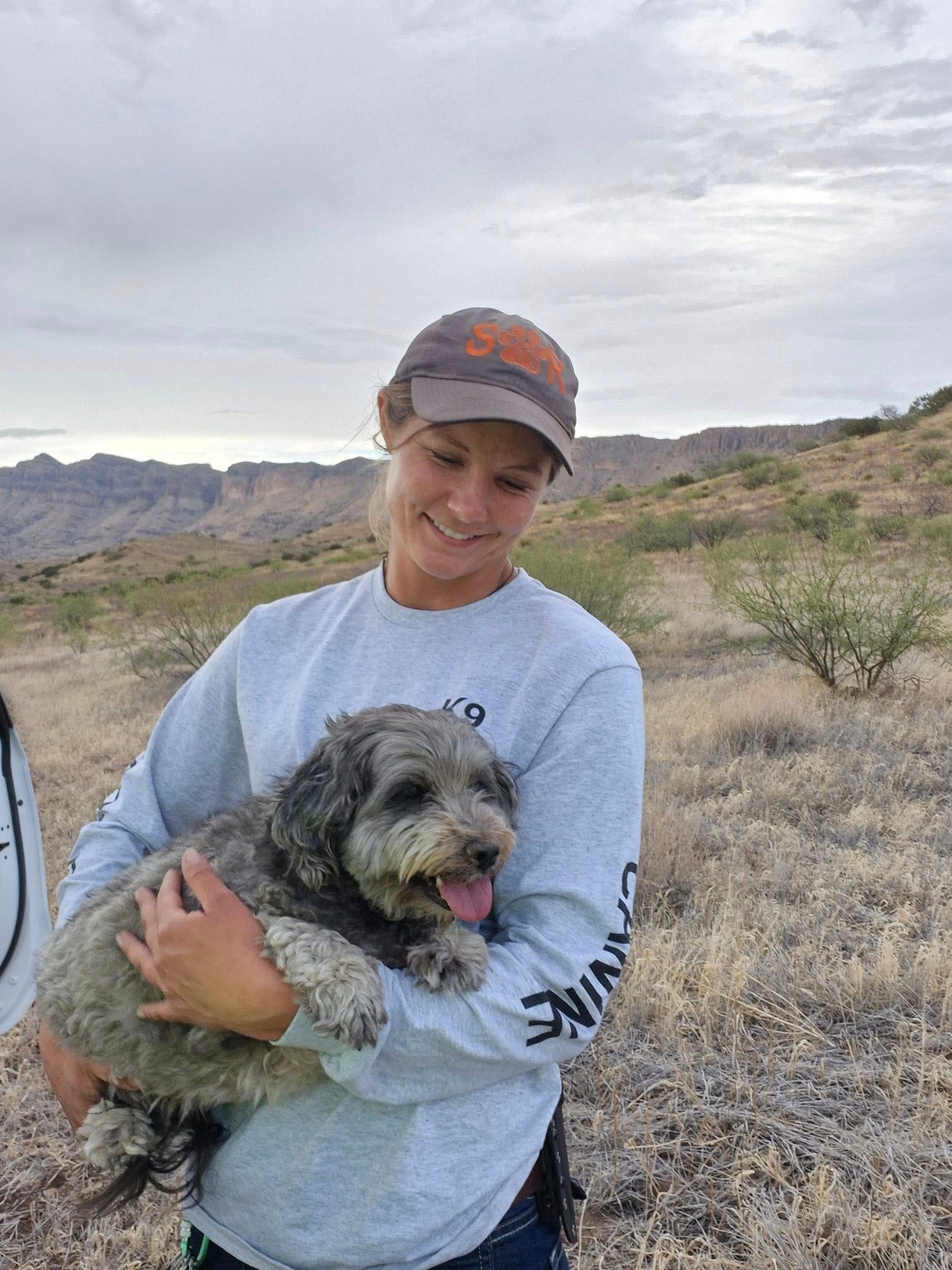 Dog rescued from remote area northwest of Willcox after staying by dead ...