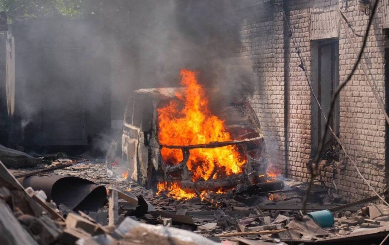 University targeted, buildings burning: Shocking footage from ...