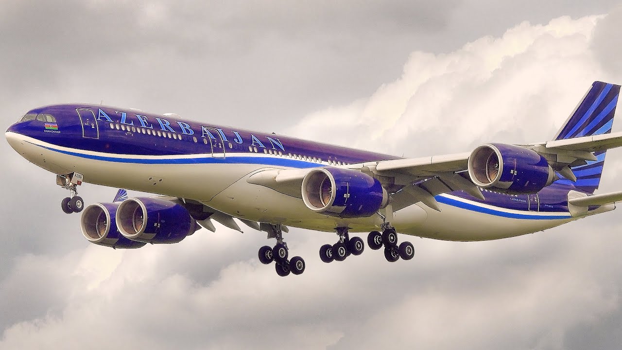 Planespotting Frankfurt: Azerbaijan A340, 787 Dreamliner & World of ...