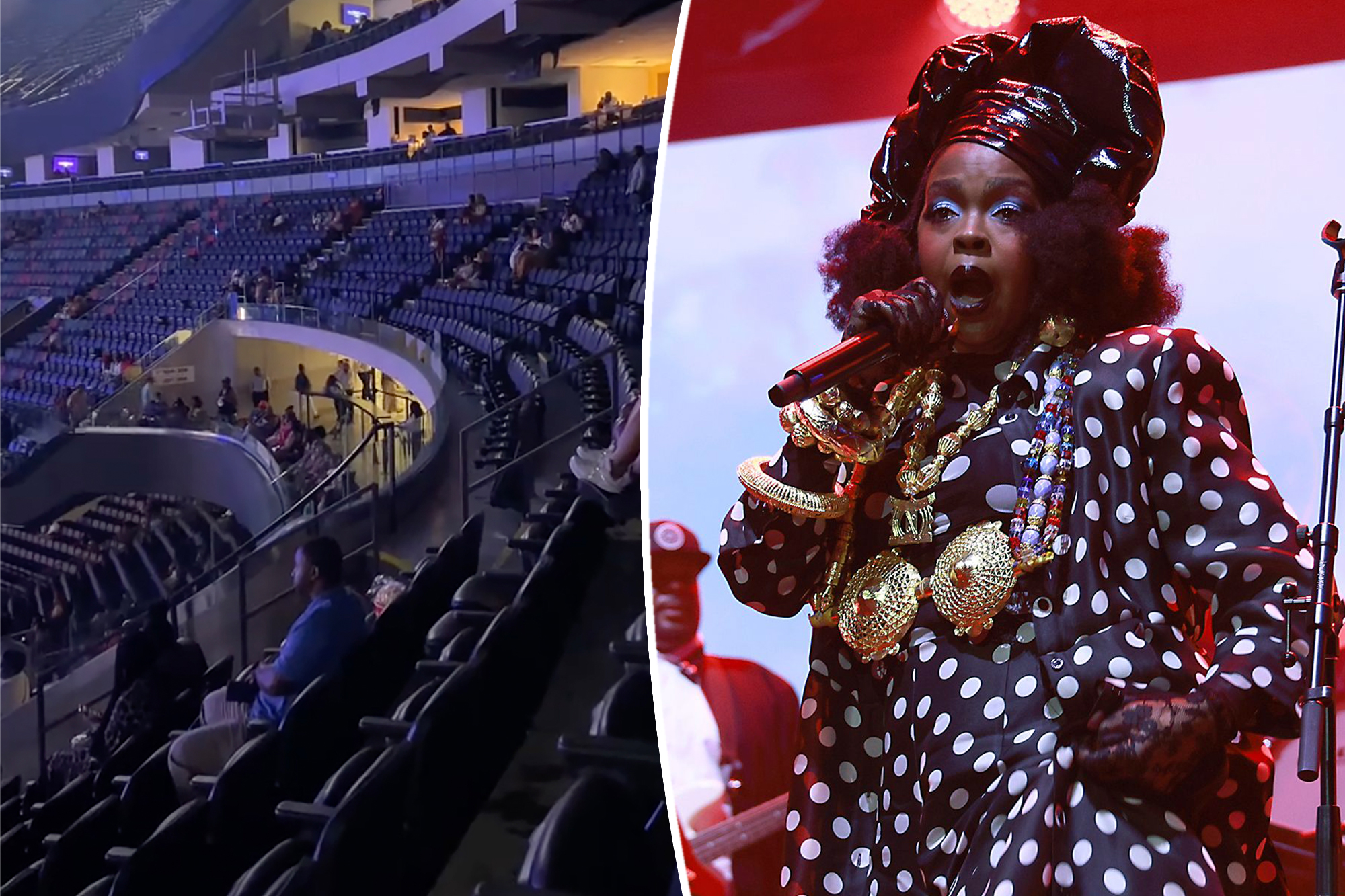 Lauryn Hill performs in nearly empty stadium until 3:30 a.m. after ...
