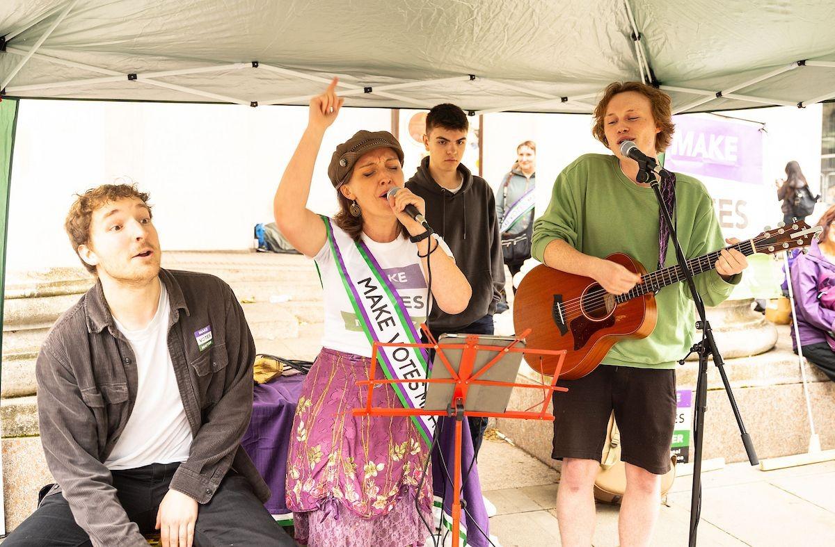 Northern Proportional Representation Advocates Hold ‘Rally for Real ...