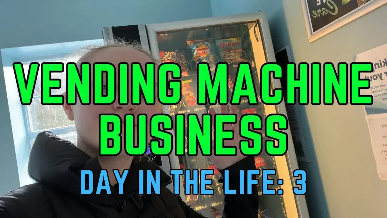 Vending machine business owner | Day in the life part 3