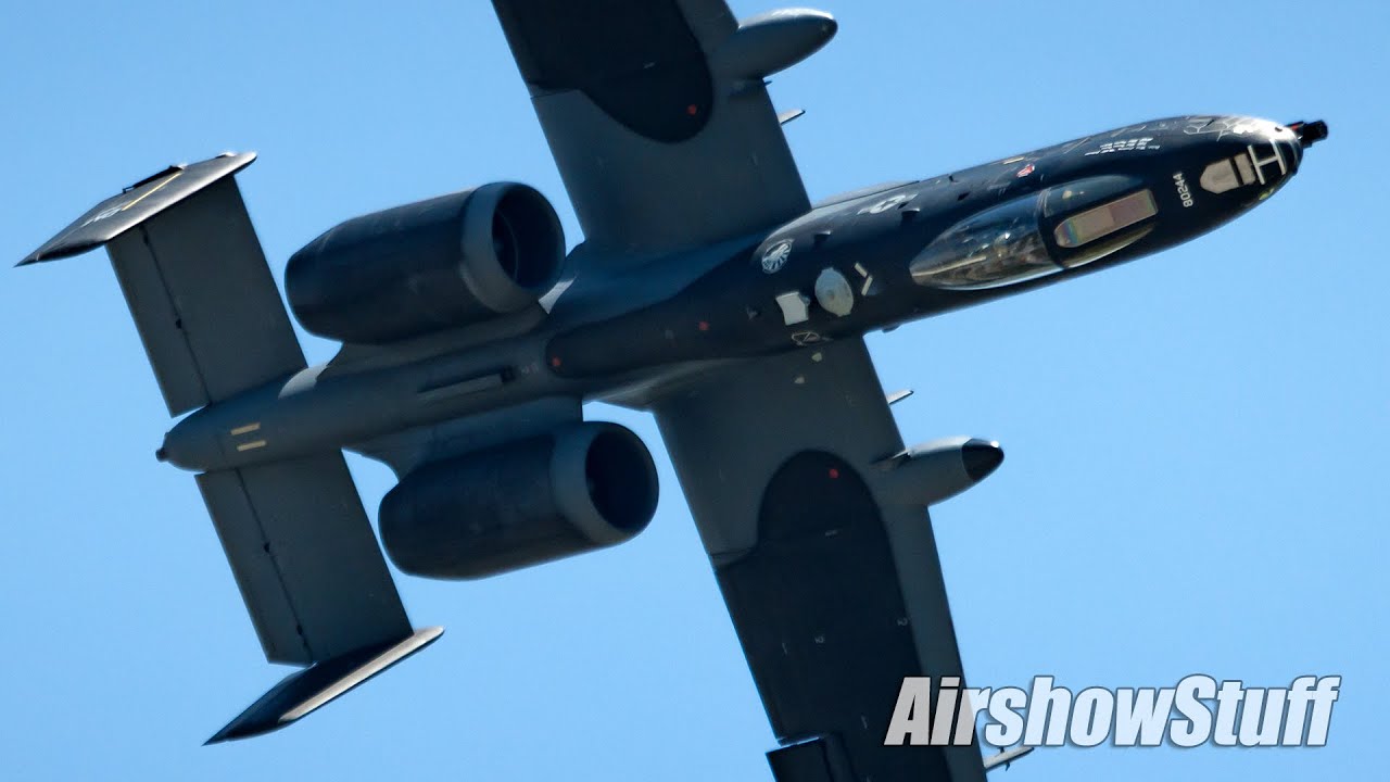 Watch this A-10 'Black Mamba' rip the sky at 300+ mph - 'Pure brutal power'