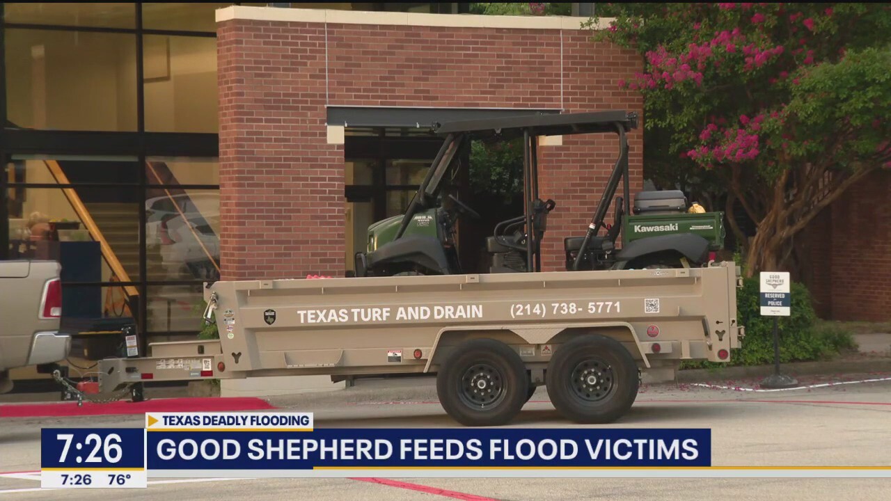 Dallas school helps people impacted by deadly flooding
