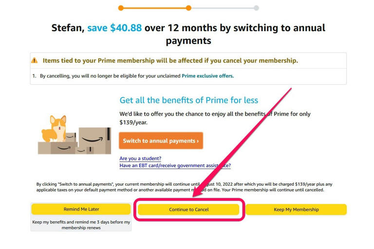 How to cancel your Amazon Prime membership on desktop or mobile