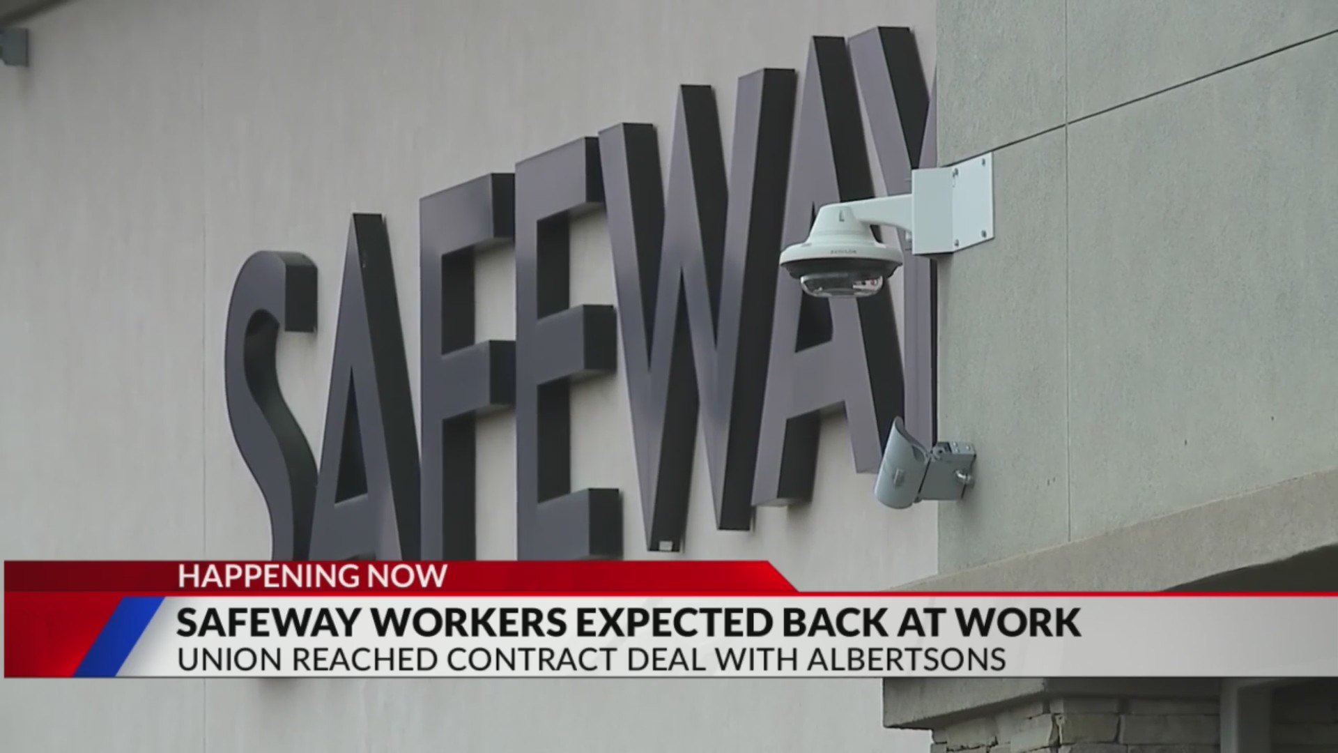 Safeway workers expected to return after union, Albertsons reach deal
