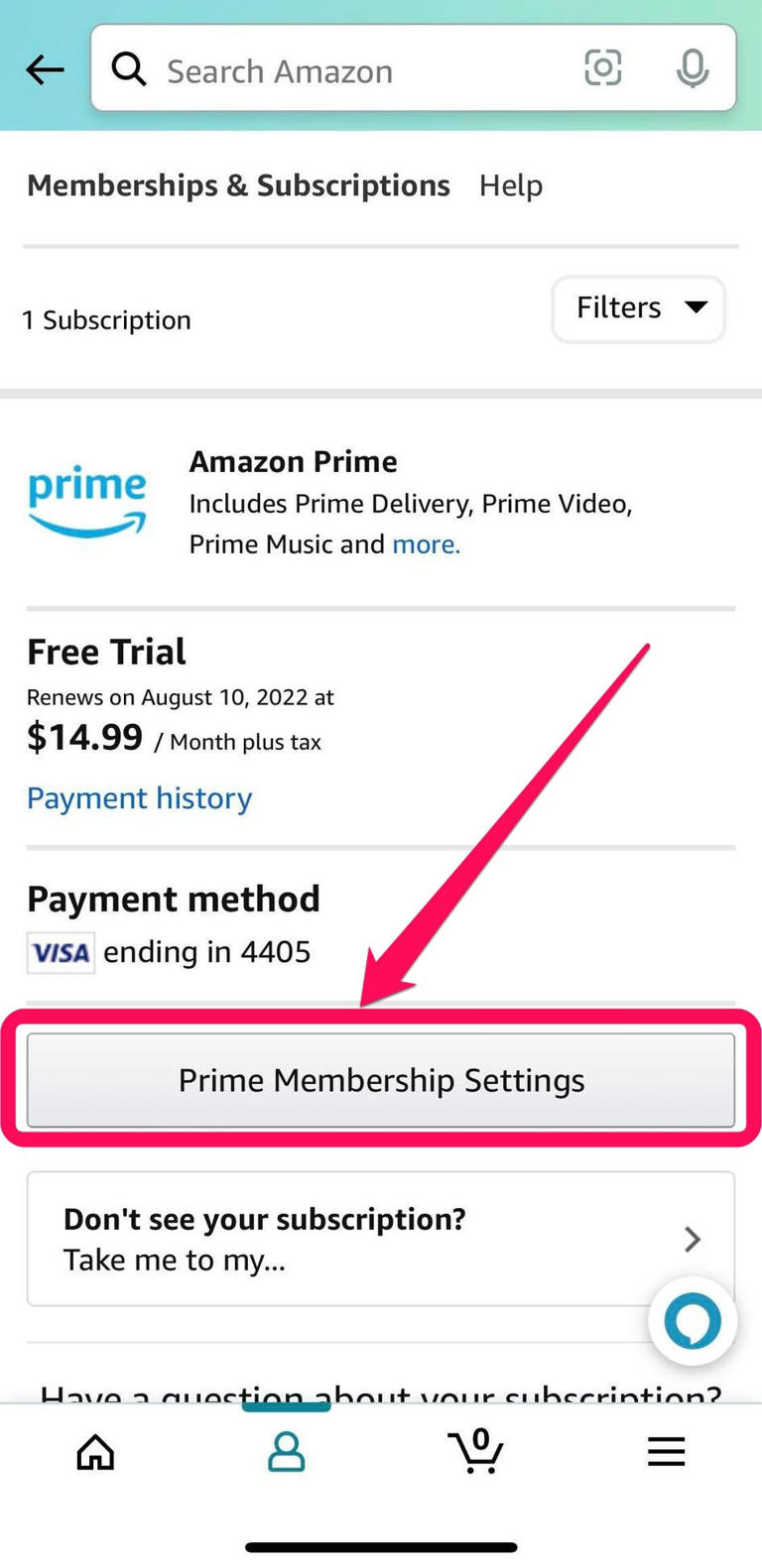 How to cancel your Amazon Prime membership on desktop or mobile