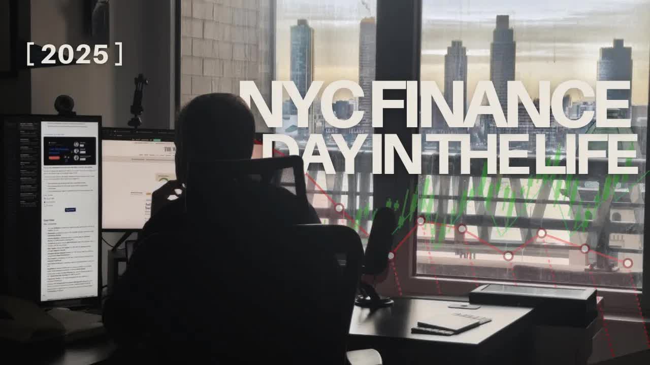 A day in my life as a finance creator in NYC. (2025)