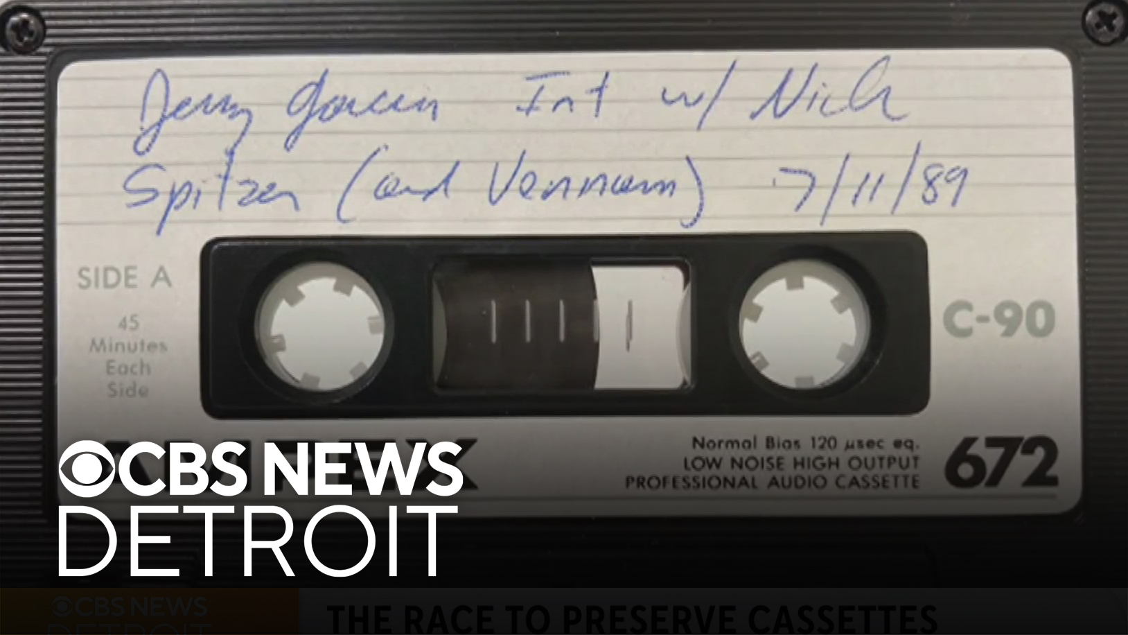 Smithsonian races to preserve the legacy of audio cassette tapes