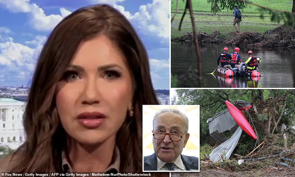 Kristi Noem fires back as Dems blame DOGE cuts for Texas floods