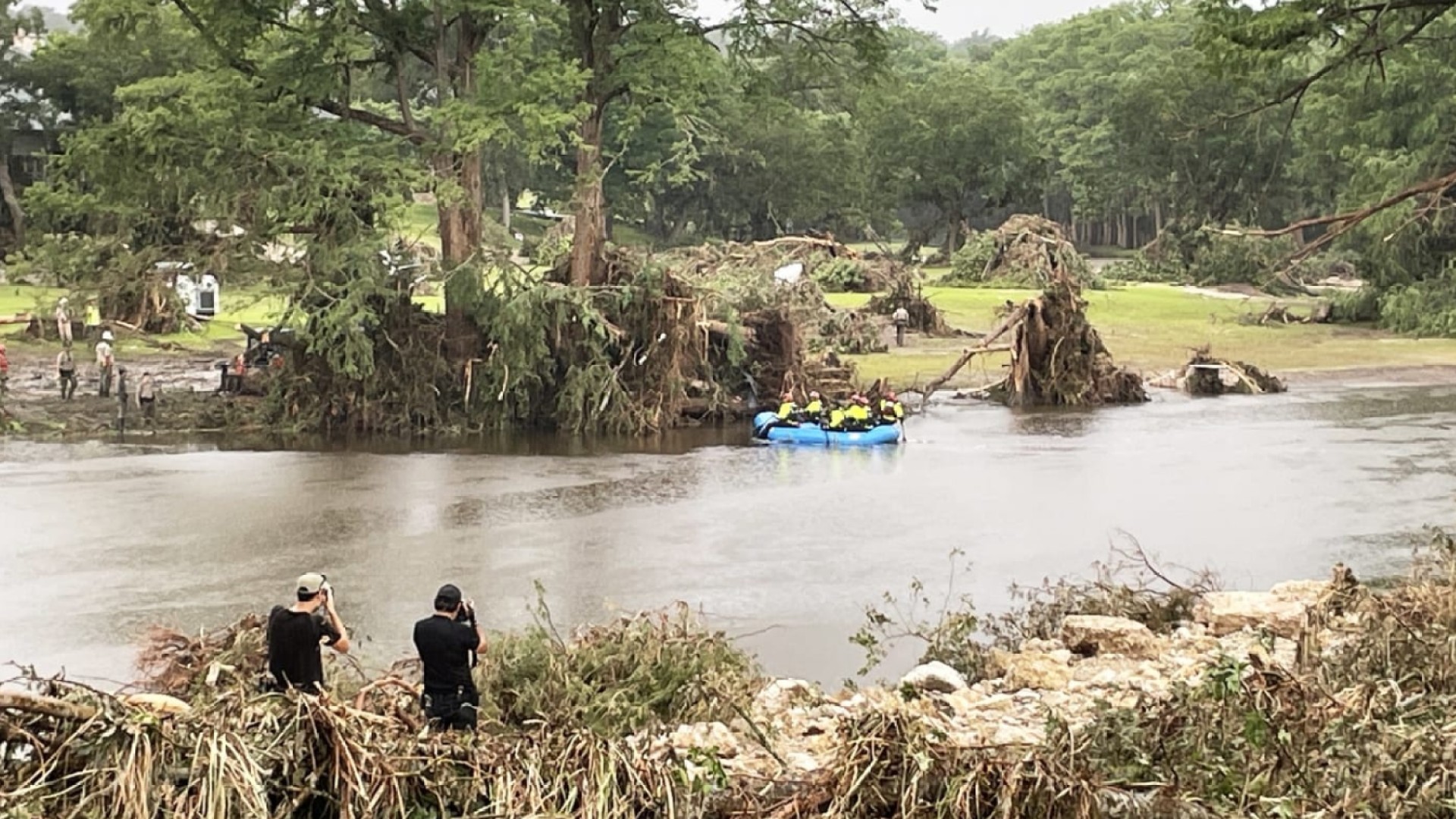 Brothers who escaped flooded Texas camp speak out