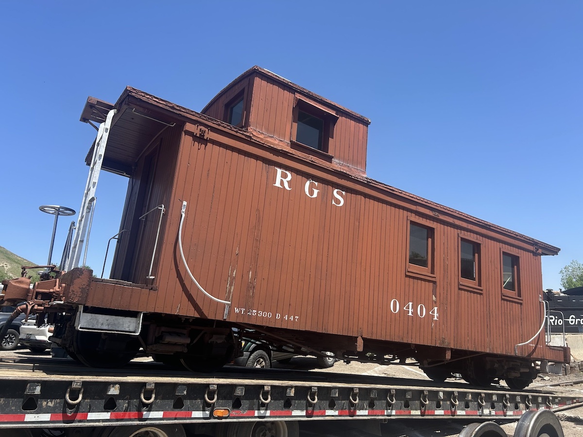 Restoration on Rio Grande Southern caboose set to complement Ten ...