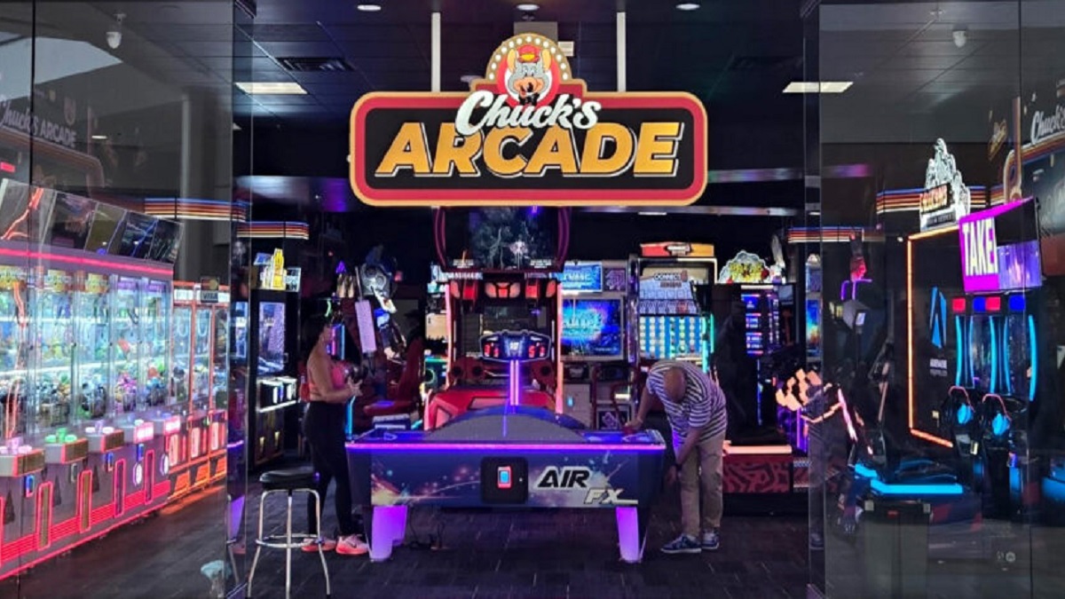 Chuck’s Arcade™ Merges Nostalgia, New Games