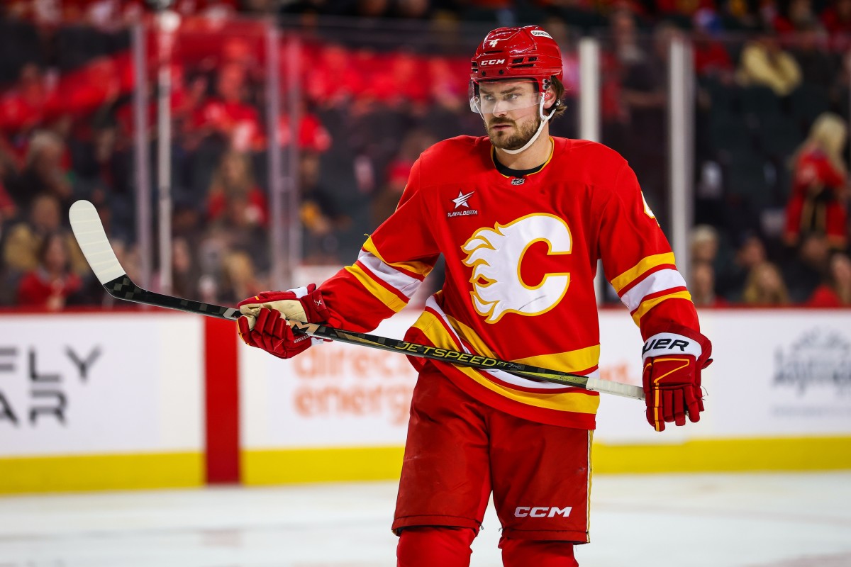 Flames Captain Says Rasmus Andersson's Time in Calgary Is Coming to an End